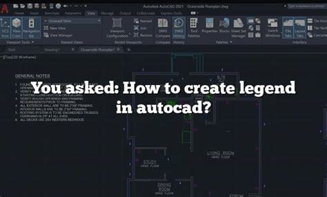 You Asked How To Create Legend In Autocad