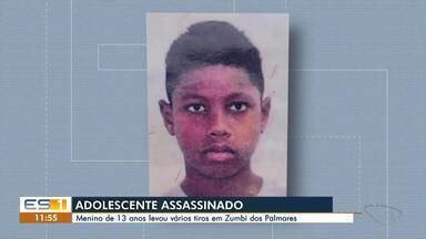 Gazeta Meio Dia Adolescente de 13 anos é morto a tiros em Vila Velha