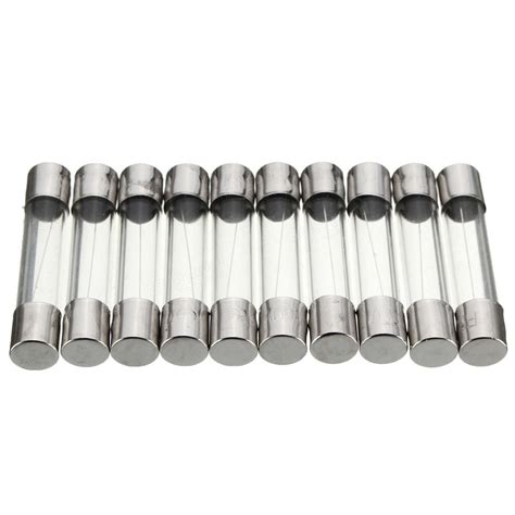 10Pcs 1A 3 15A Glass Quick Blow Fast Acting Fuses 6mm X 30mm Sale