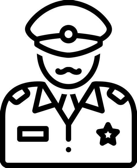 icono de línea para comandante 14767228 Vector en Vecteezy