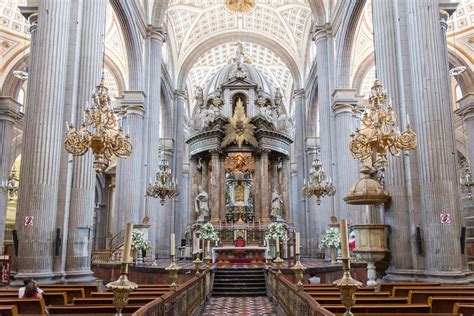 Catedral de la Inmaculada Concepción en Puebla Capital México