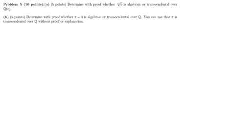 solved problem 5 10 points a 5 points determine with