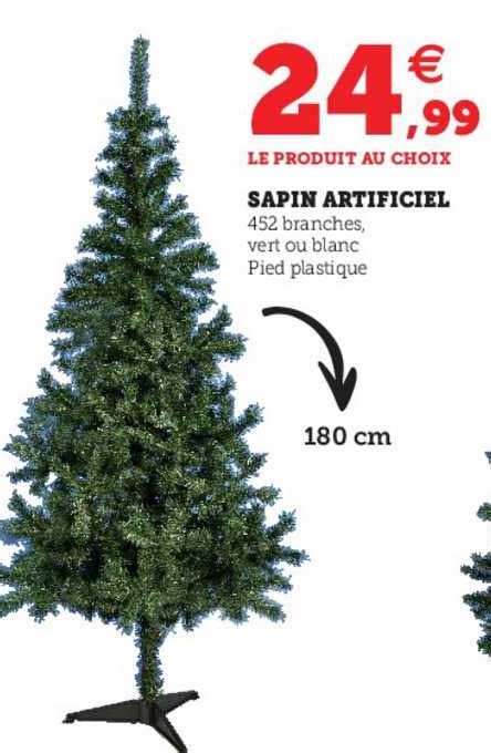 Promo Sapin Artificiel Chez Hyper U ICatalogue Fr