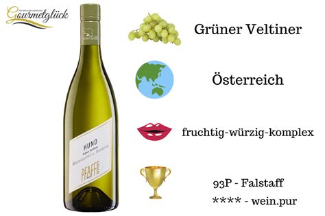 Weinviertel DAC Reserve HUND Grüner Veltliner vom Weingut R A Pfaffl
