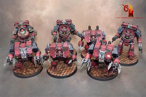 Warhammer 30k Word Bearers Dreadnoughts Centerpiece Miniatures