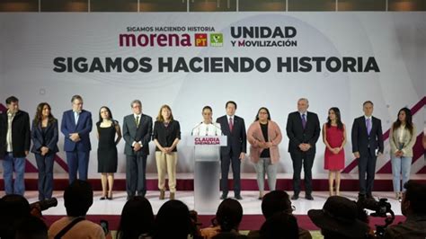 Claudia Sheinbaum presenta su equipo de campaña El Organismo