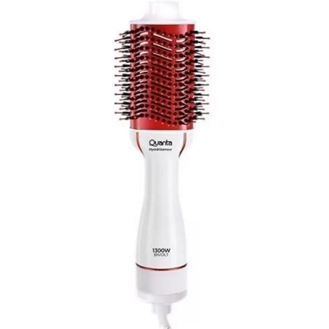 Cepillo Secador Quanta QTES6000N 1300W 2V White Red