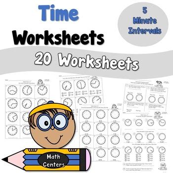 Time Worksheets To The Nearest 5 Minutes By Teacher S Take Out TpT