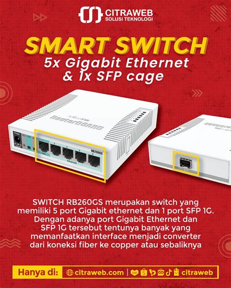 Mikrotik Indonesia On Twitter Mikrotik Rb Gs Merupakan Manageable
