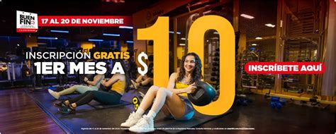 Smart Fit Buen Fin 2023 Inscripción gratis primer mes a 10