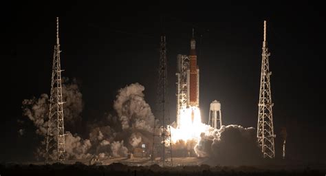 Historic Liftoff Nasas Artemis I Mega Rocket Launches Orion To Moon