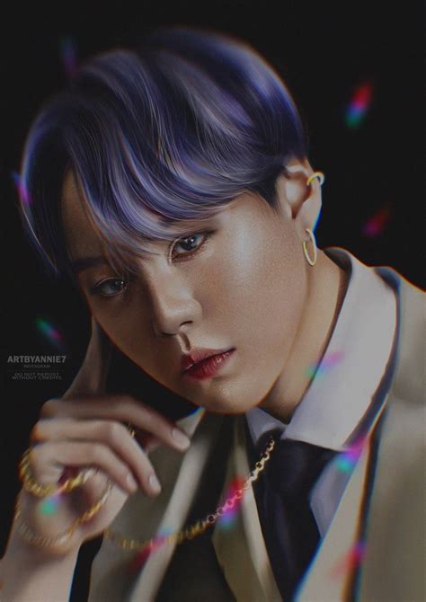 Bts Fan Art MIN YOONGI Suga Art Digital Procreate Btsfanart