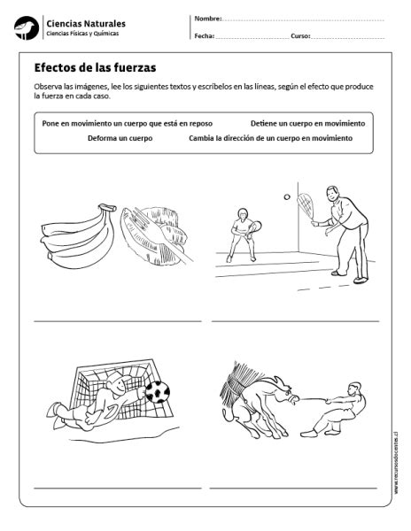 Actividades de fuerza y movimiento para niños de primaria Actualizado