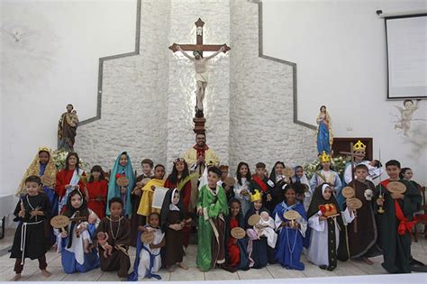 Crian As Participam Da Solenidade De Todos Os Santos Na S O Jo O
