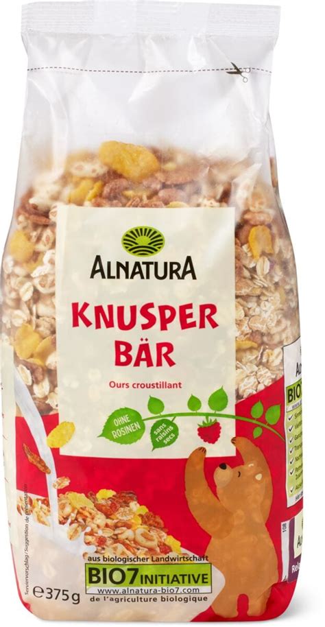 ALNATURA MÜSLI KNUSPER BÄR