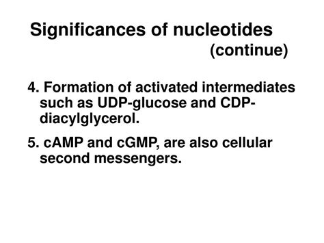 PPT Chapter 8 Metabolism Of Nucleotides PowerPoint Presentation Free