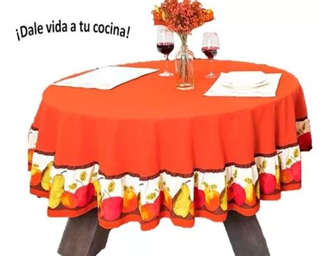 Mantel Para Mesa Circular Vianney Envi Gratis En Venta En Metepec