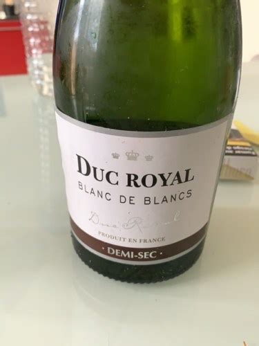 Duc Royal Blanc De Blancs Demi Sec Vivino US