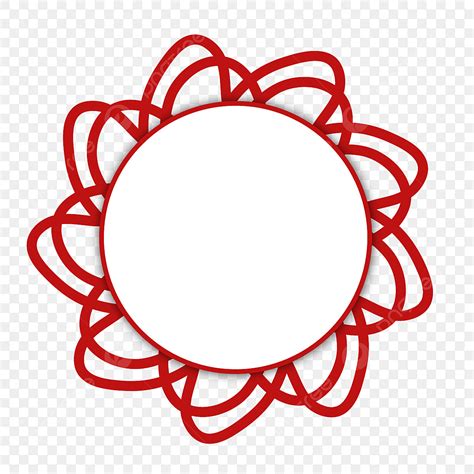 Red Rose Border Clipart Transparent PNG Hd Red Colored Border Border