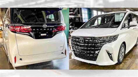 2024 Toyota Vellfire And Alphard Exterior Images Leak