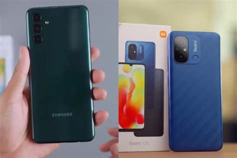 Samsung Galaxy A04s Dan Xiaomi Redmi 12C Sama Sama Jadi HP Harga
