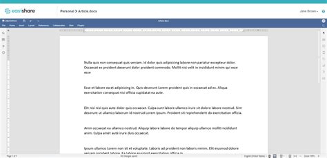 EasiShare 与 ONLYOFFICE 集成在完全受控的在线环境中进行文档处理