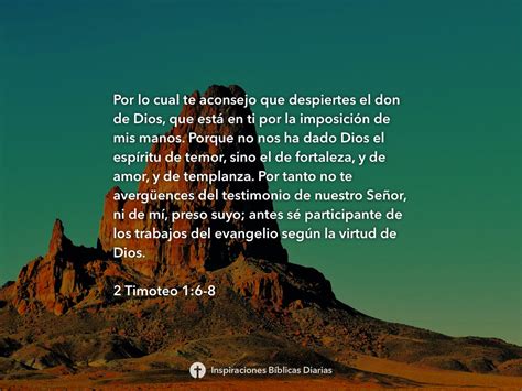 Timoteo Inspiraciones B Blicas Diarias