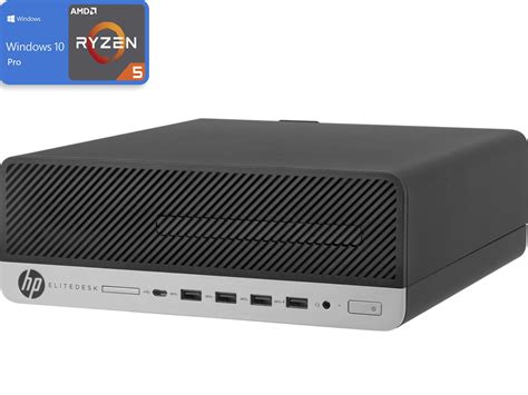 Hp Elitedesk G Desktop Amd Ryzen Pro G Upto Ghz Gb