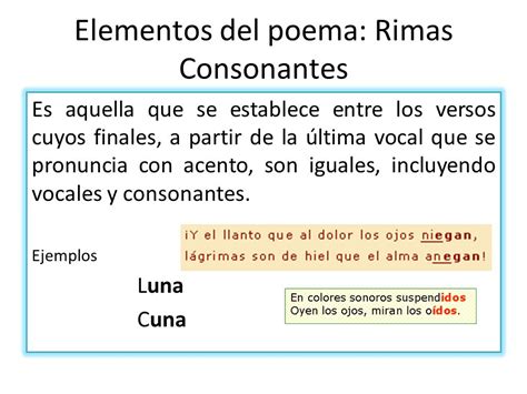 Ejemplos De Rima Consonante Y Asonante Nuevo Ejemplo