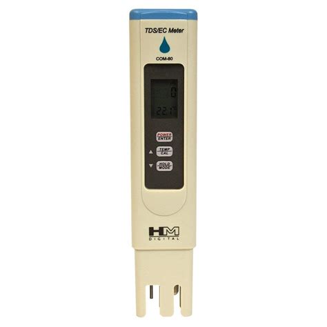 HM 80 Conductividad eléctrica Digital EC y Hydro Tester de sólidos