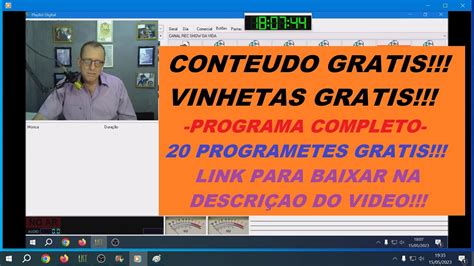 VINHETAS GRATIS PROGRAMA SEGURA PEAO COMPLETO NOVOS PROGRAMETES