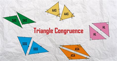 congruent triangles rules for finding congruent trianges math original