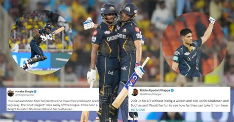 GT Vs CSK Twitter Erupts As Shubman Gill Sai Sudharsan Light Up