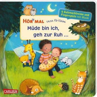 Hör mal Soundbuch Verse für Kleine Müde bin ich geh zur Ruh