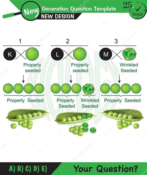 Biología combinación de herencia genética mendeliana herencia