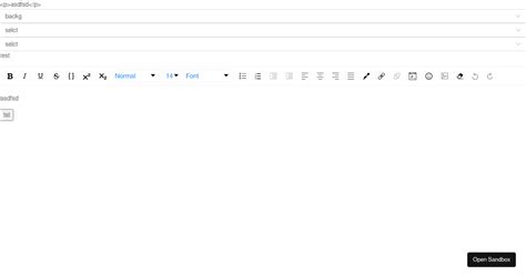 React Draft Wysiwyg Editor Codesandbox
