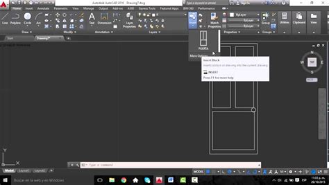Como Crear Exportar E Insertar Bloques En Autocad YouTube