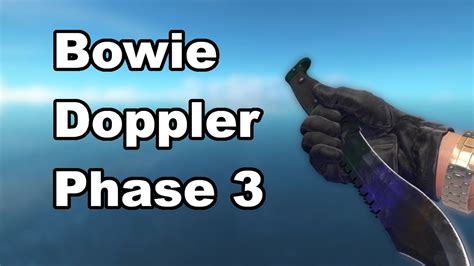 Bowie Doppler Phase 3 CSGO Skin Showcase YouTube