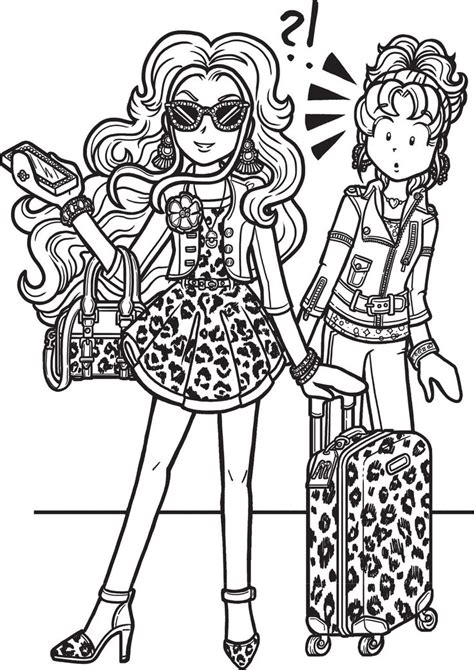 MacKenzie Hollister Gallery The Dork Diaries Wiki Fandom Coloring