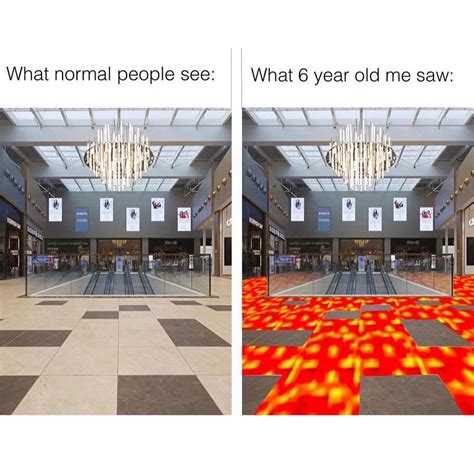 What Normal People See What 6 Year Old Me Saw Funny