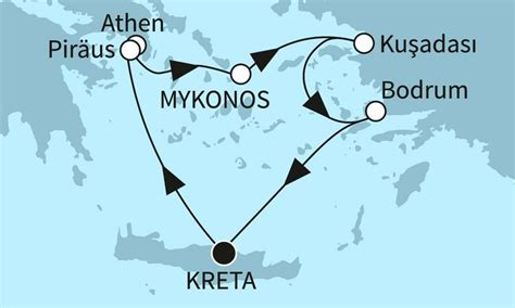 Mein Schiff 5 Östliches Mittelmeer mit Piräus