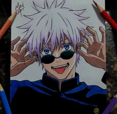 Satoru Gojo Jujutsu Kaisen Disegni Facili Disegni Schizzi