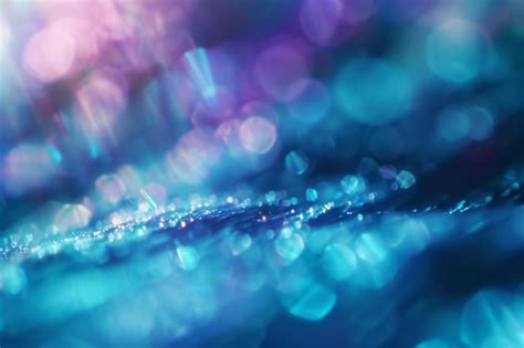 Premium Photo Abstract Background With Bokeh Defocused Lights