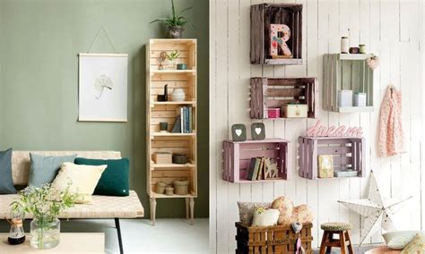Ideas fáciles y modernas de muebles con cajas de madera para tu casa