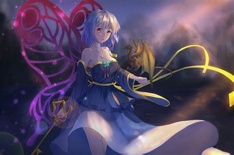 Anime Girl Dragon Rumia Tingel Rokuaka Hd Wallpaper Pxfuel