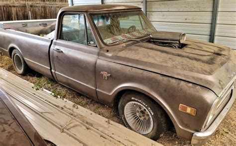 427 V8 Muscle Truck 1969 Chevrolet C10 Barn Find Barn Finds