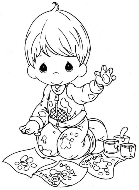 Desenho De Momentos Preciosos Esquilinho Para Colorir Tudodesenhos