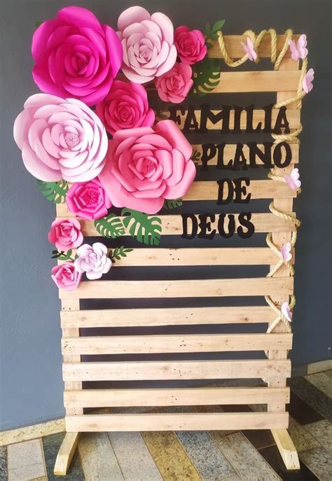 Decoração pra culto da Família Decoração de festa de família
