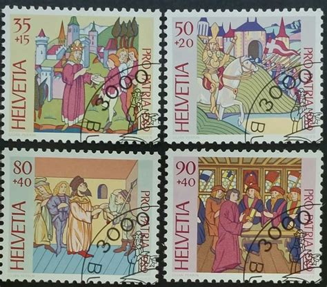 1989 Pro Patria B223 B226 ʘ ET Stempel gummiert Kaufen auf Ricardo