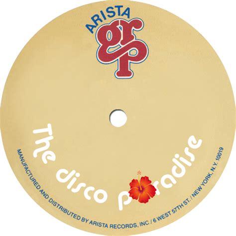 X Sony X Record Label The Disco Paradise